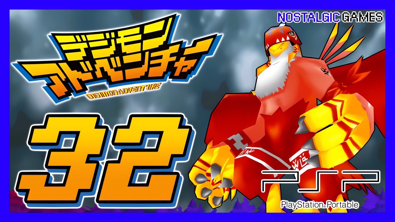 Digimon Adventure #32 | Ogremon Bones!/Karaoke Competition! | PSP | No ...