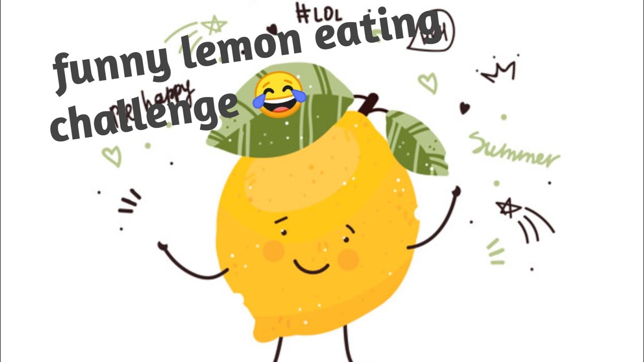 Funny lemon eating challenge 😂|🍋🍋🍋🍋 - YouTube