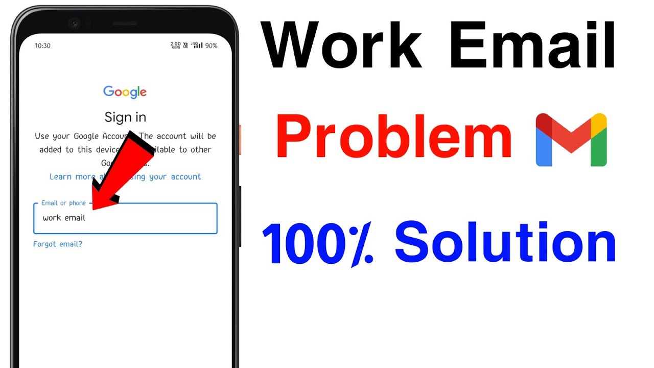 work email problem 100% Solution | create new gmail account not showing ...