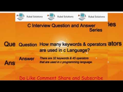 Question No 2 - C Language Interview Question and Answer Series #Shorts ...