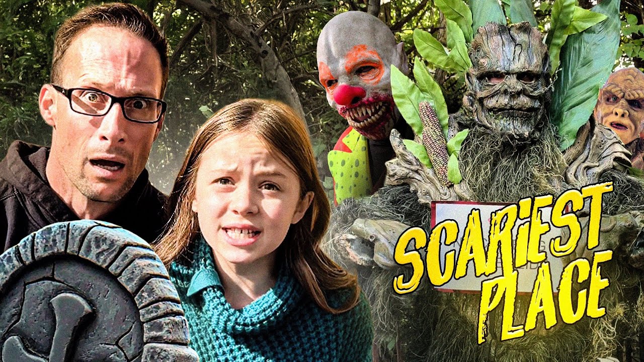 Scary Monsters Trapped Us In A Haunted Orchard - YouTube