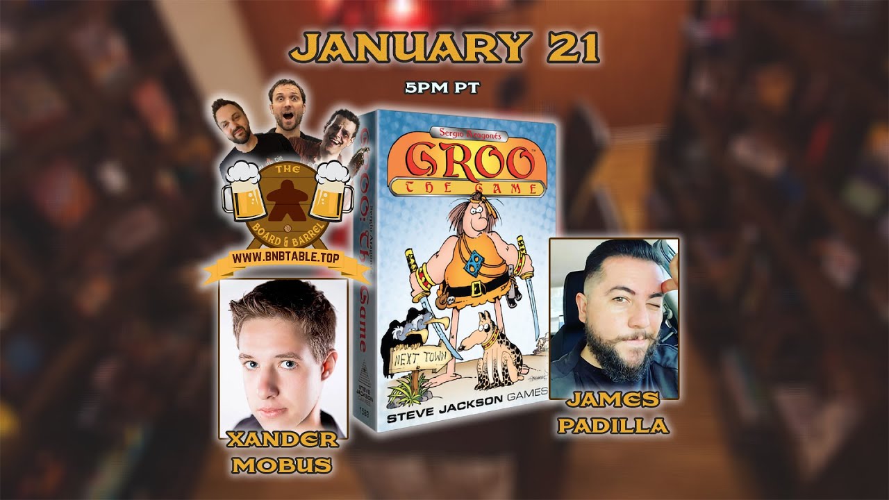 Groo: The Game with Xander Mobus and James Padilla - The Board & Barrel ...