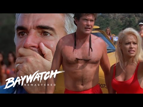 A FATHER Watches His Daughter Drowning From The Beach Will Caroline, Mitch And CJ Find Her? Baywatch