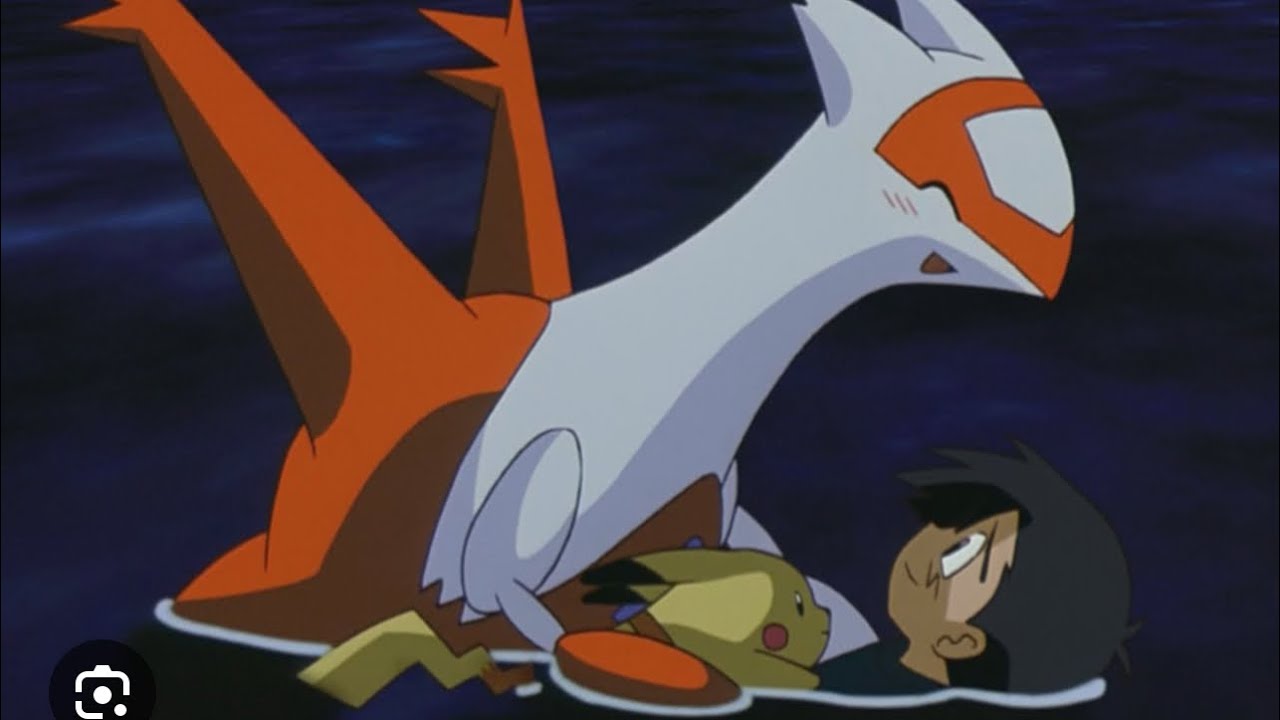 Ash, Pikachu and Latias underwater drowning - YouTube