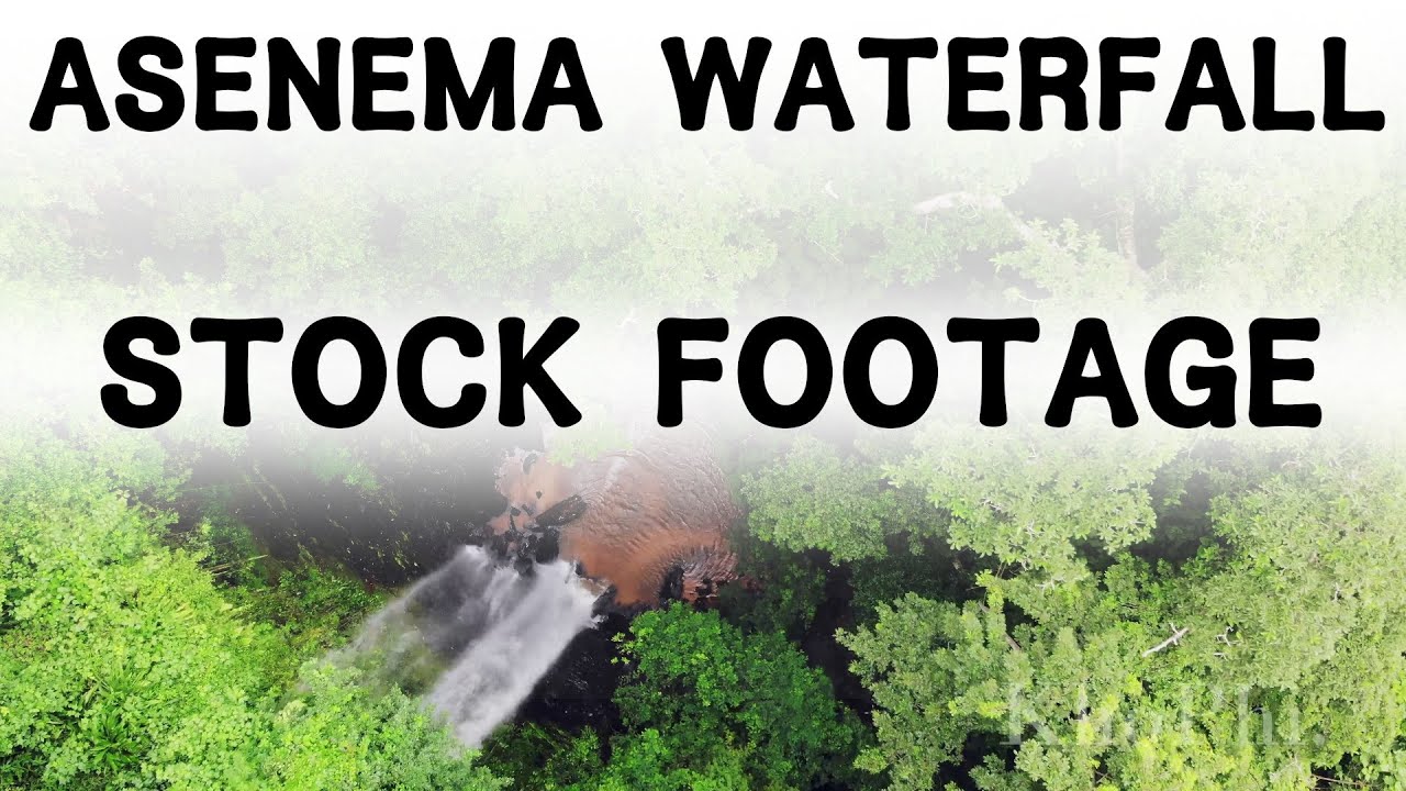 Full Video - Asenema Waterfall | Landmarks 4K | Aerial Ghana - YouTube
