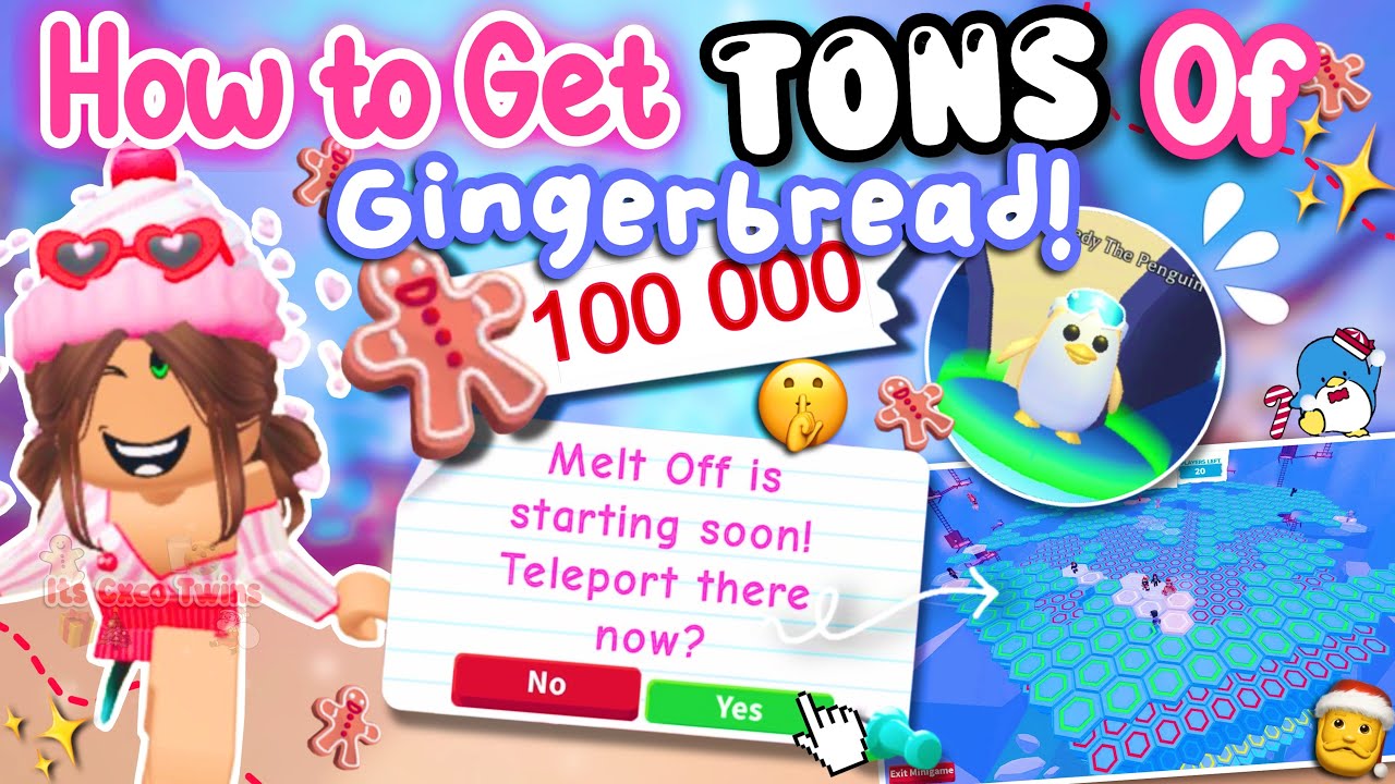 How to Get Gingerbread Fast in Adopt Me 2024! *Tips & Tricks* - YouTube