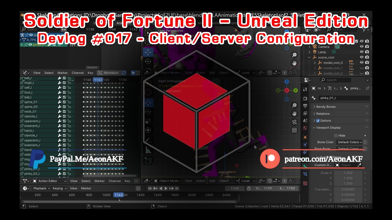 Soldier of Fortune II Unreal Edition - Devlog #017 Client/Server ...
