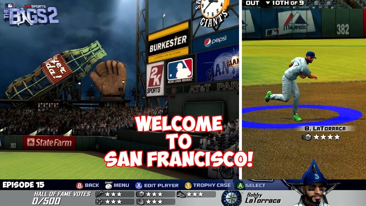 The Bigs 2 Become A Legend Gameplay Episode 15: Away Trip To San ...