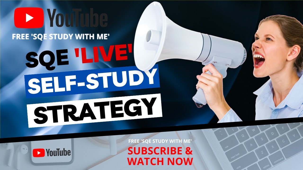 INTRO: SQE EXAM LIVE SELF-STUDY - YouTube