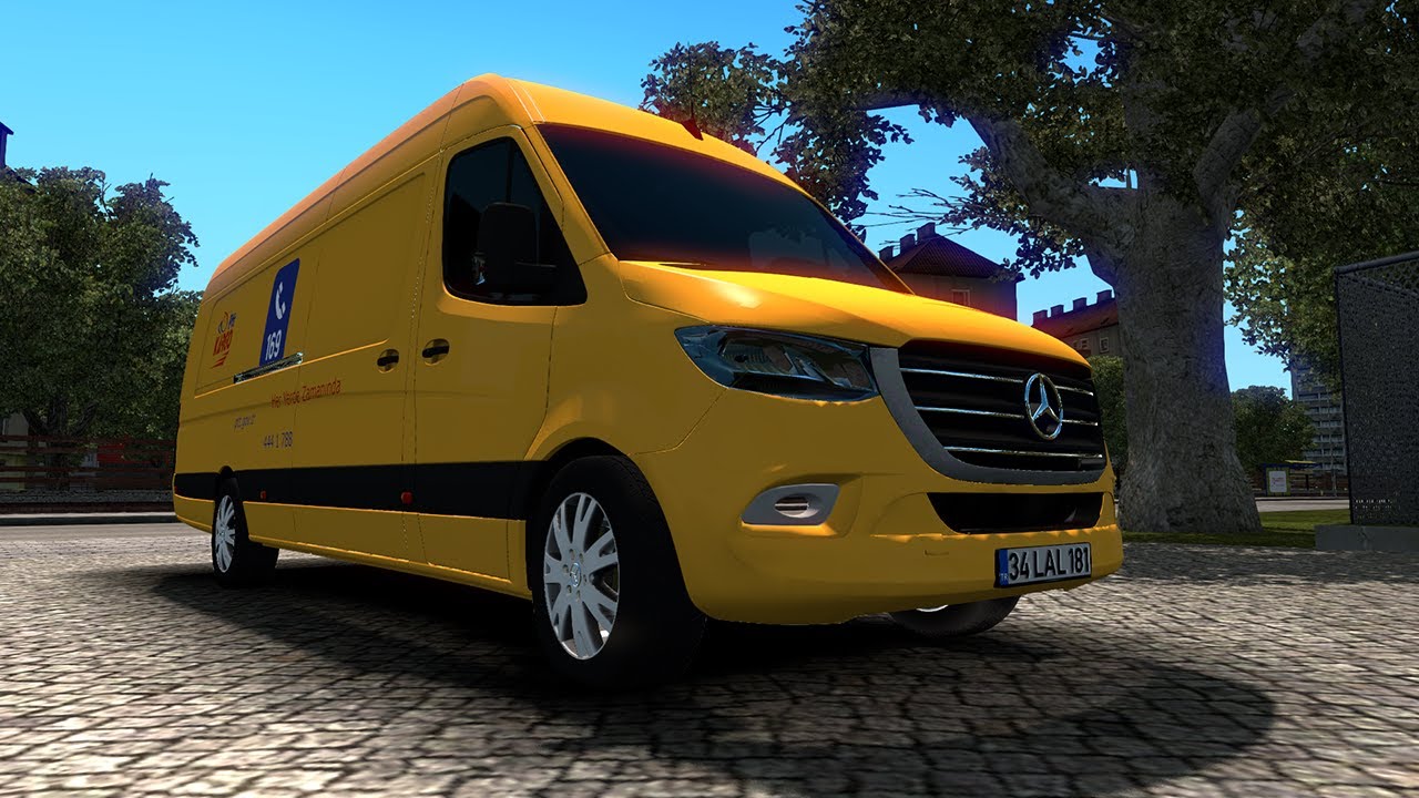 [ETS2 v1.36] Mercedes Benz Sprinter 2019 - YouTube