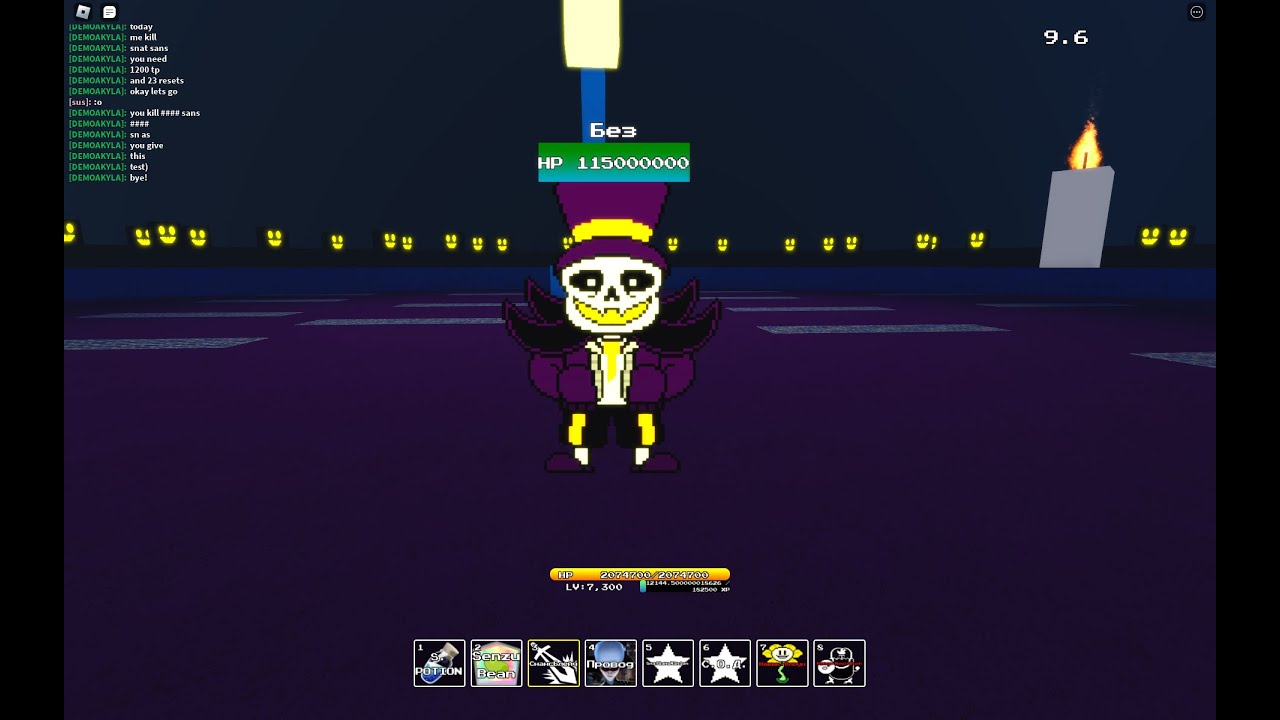 ROBLOX SNAT SANS! | Roblox Unwavering soul#roblox #2023 - YouTube