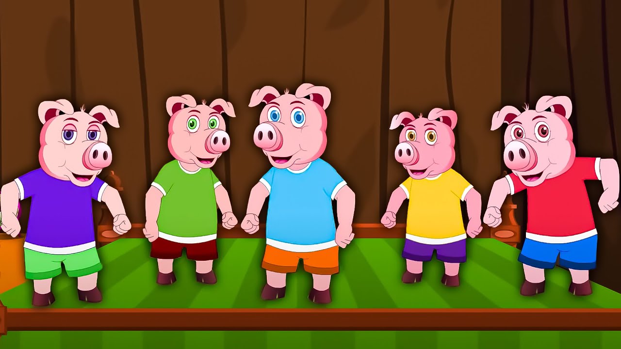 Five Little Piggies & More Popular Kids Rhymes & Songs - YouTube