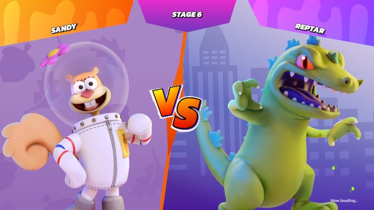 Sandy Cheeks All Star Brawl Arcade Mode - YouTube