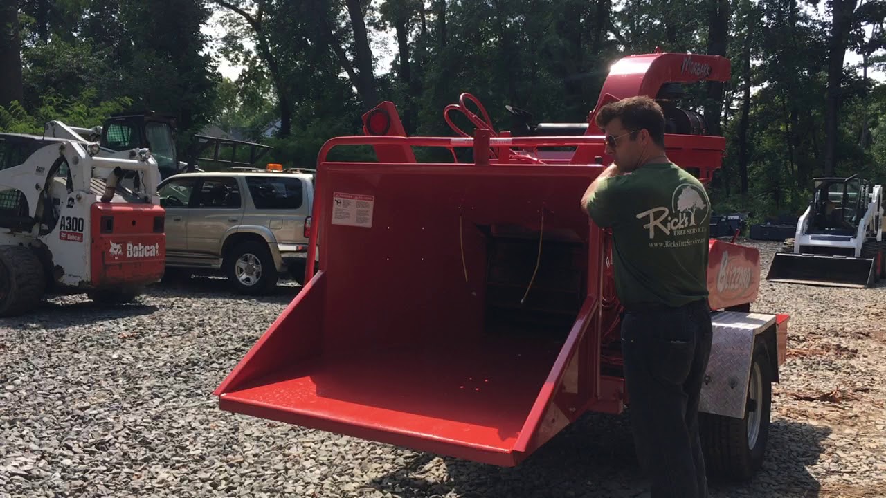 2007 Morbark Blizzard 14 Chipper Stock #638-684 - YouTube