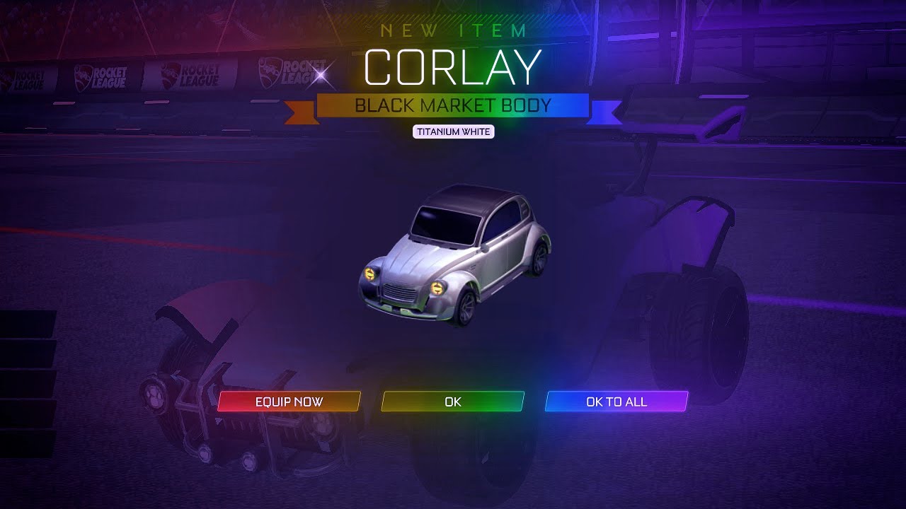 PLAYING ROCKET LEAGUE WITH THE *NEW* CORLAY CAR! - YouTube