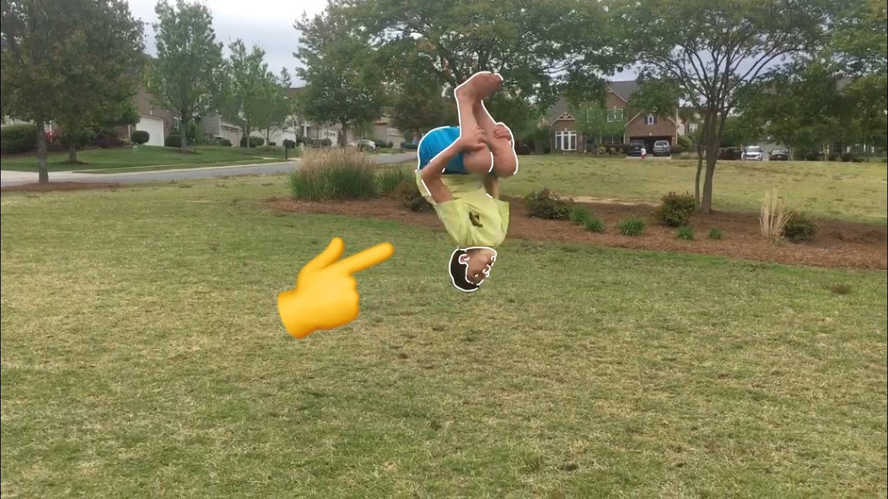 How to do a standing backflip!🤙 - YouTube