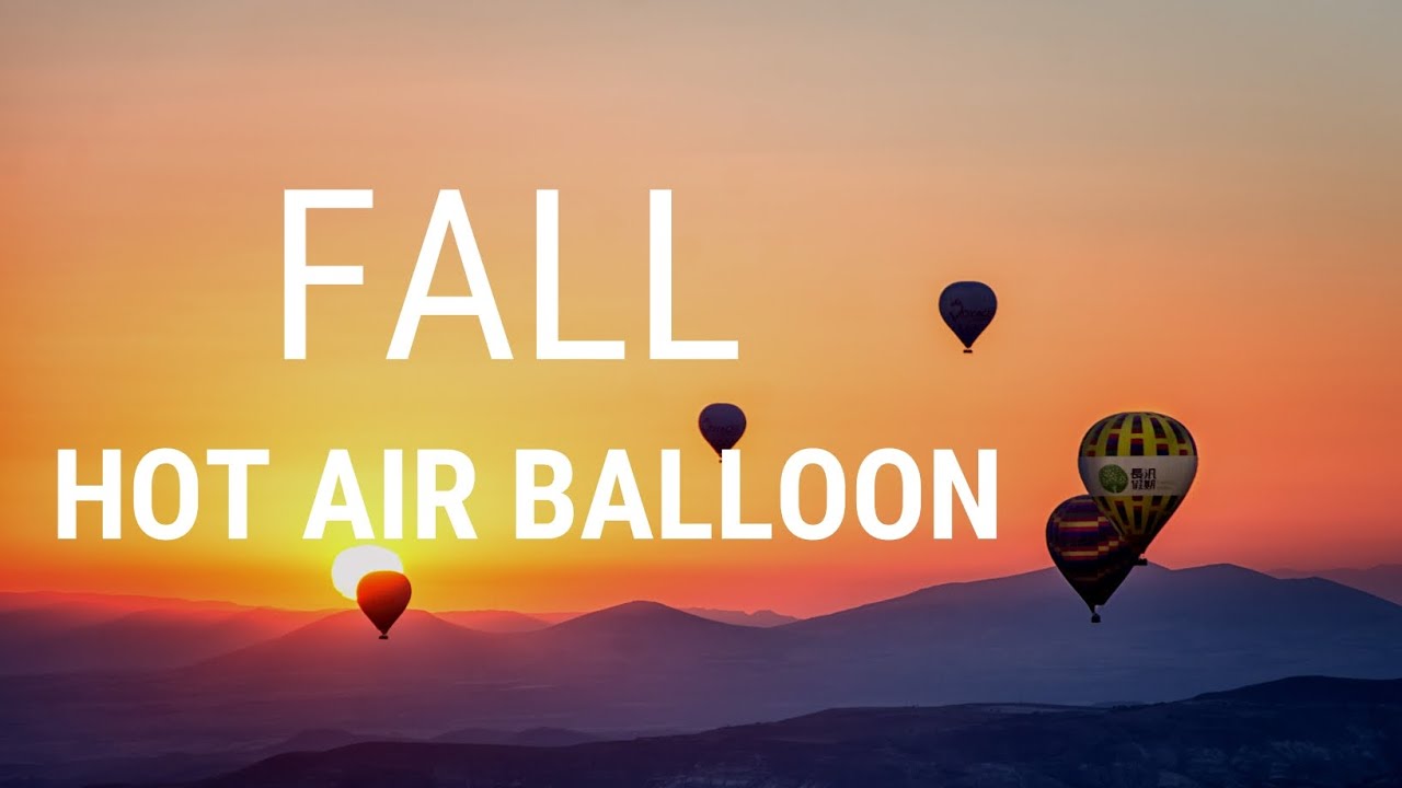 Unique Fall Hot Air Balloon #diy #fall - YouTube