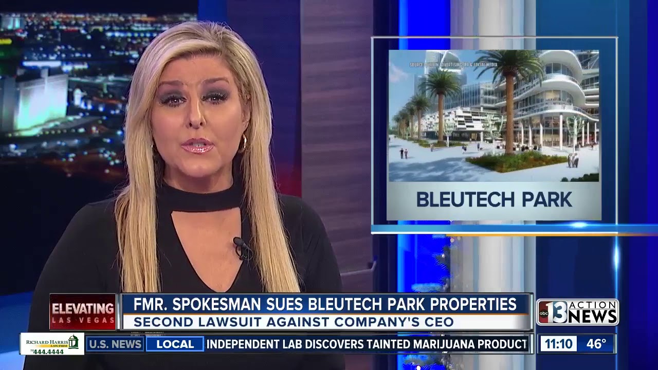 Former spokesman sues Bleutech Park Properties - YouTube