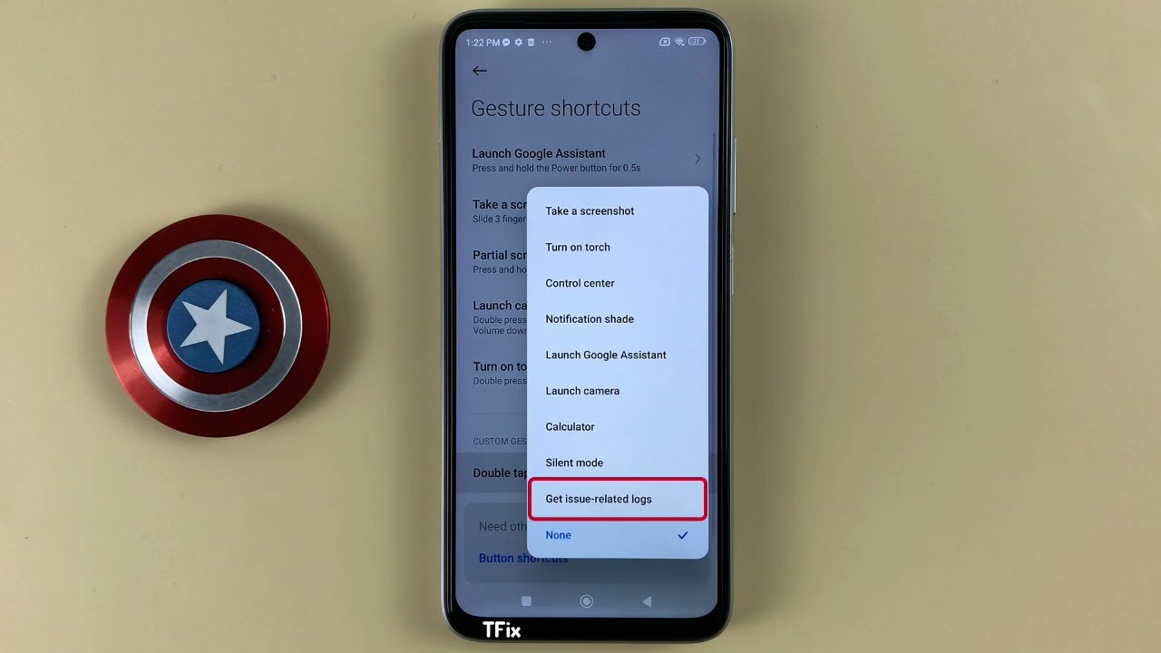 Double tap fingerprint sensor opens Get issue related logs on Xiaomi ...