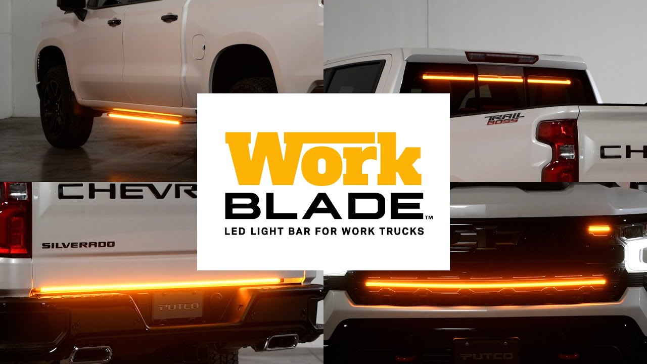 Be SAFE. Be SEEN. with Putco Work Blade! - YouTube