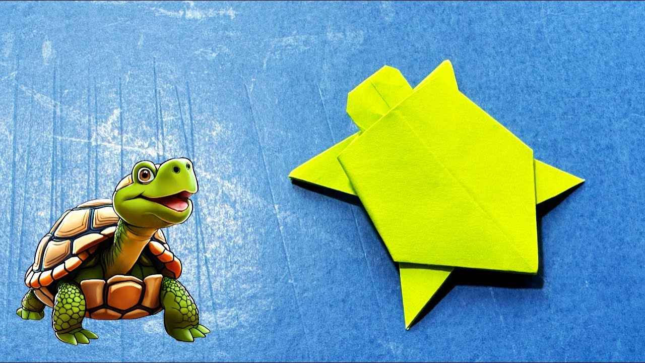 Origami Turtle | How to Make a Paper Turtle | Origami Animals - YouTube