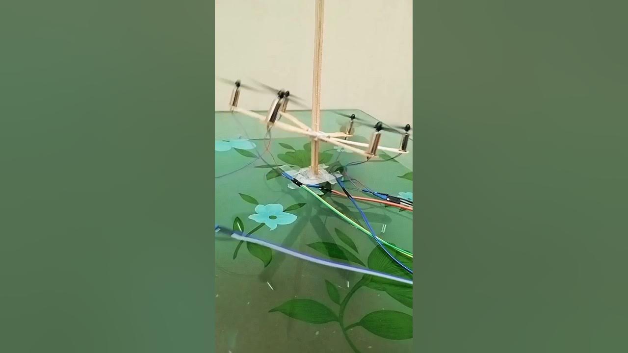 How To Make A Drone At Home Made Experiment Diydrone Diy Electronic