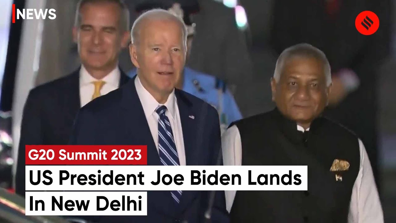 G20 Summit 2023: US President Joe Biden Lands In Delhi For G20 Summit ...