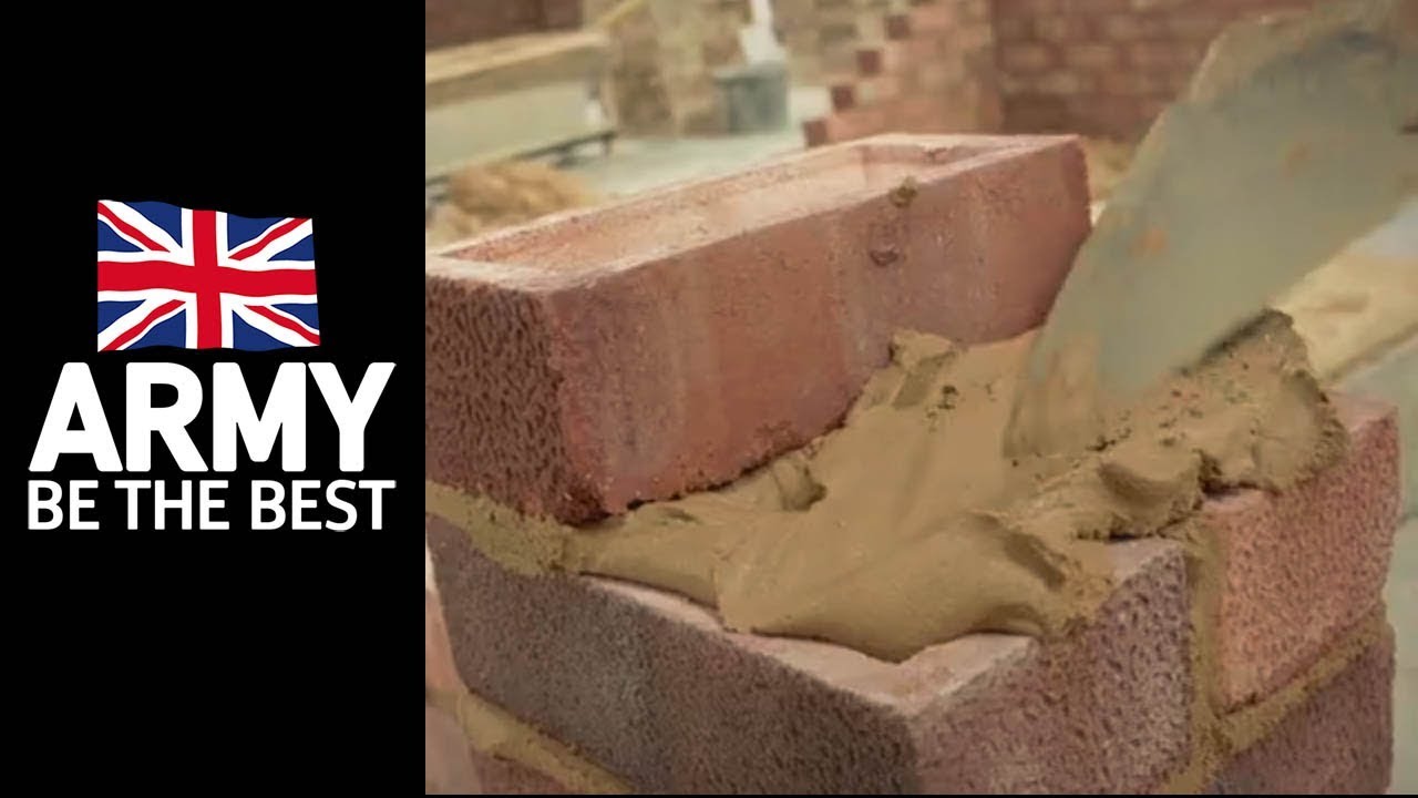 Bricklayer - Roles in the Army - Army Jobs - YouTube