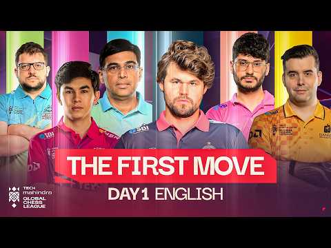 Tech Mahindra Global Chess League 2026 | Day 1 LIVE | English Stream | Season 4