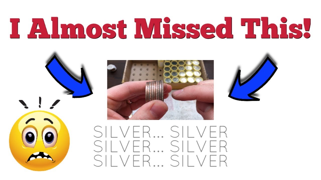Small Silver JACKPOT - Coin Roll Hunting Half Dollars - YouTube