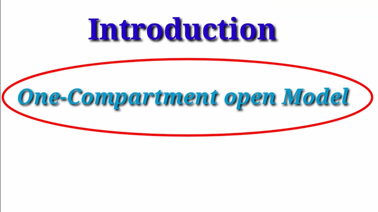 One-Compartment Model Pharmacokinetics | Biopharmaceutics ...