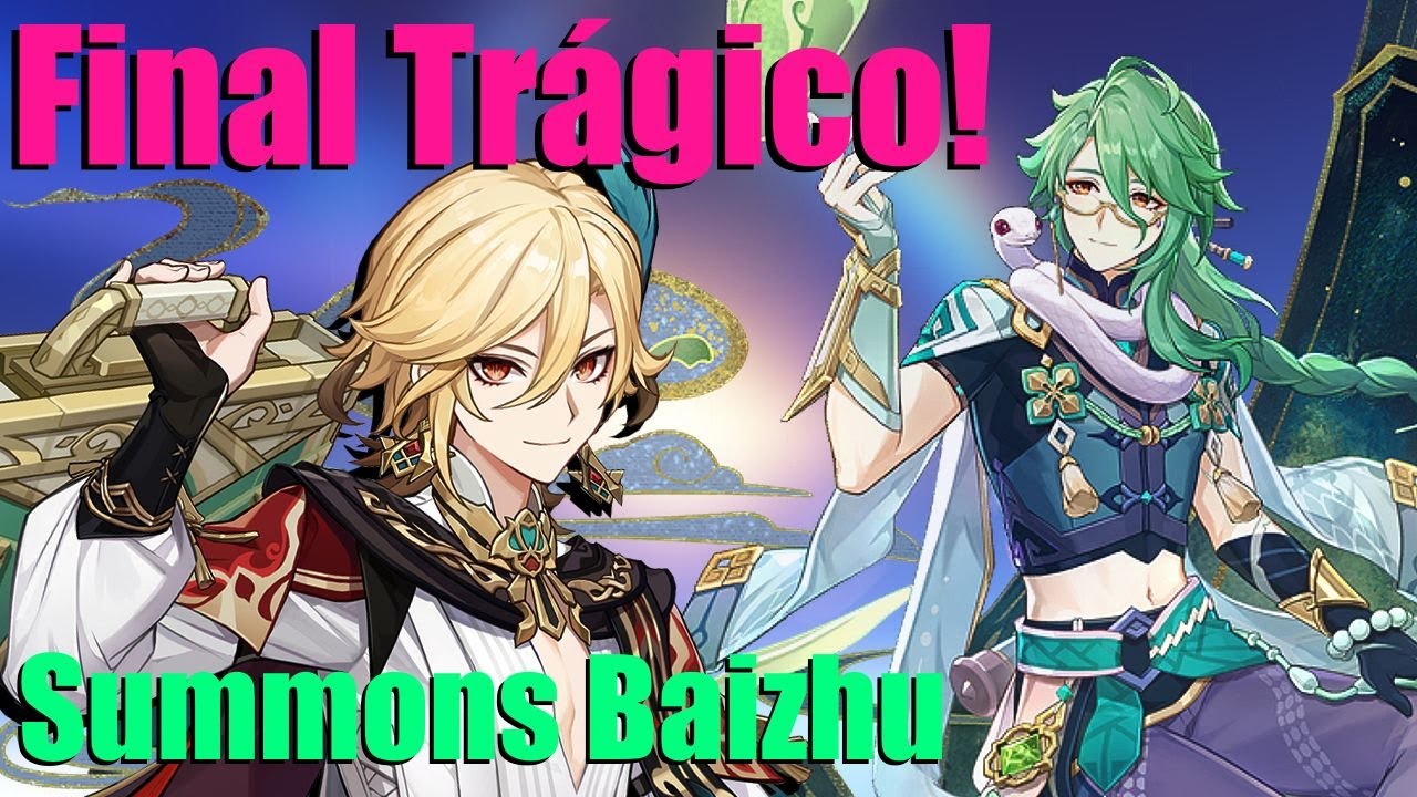 Nunca summone por um 4 estrelas! - Summons Baizhu e Kaveh - Gacha do ...