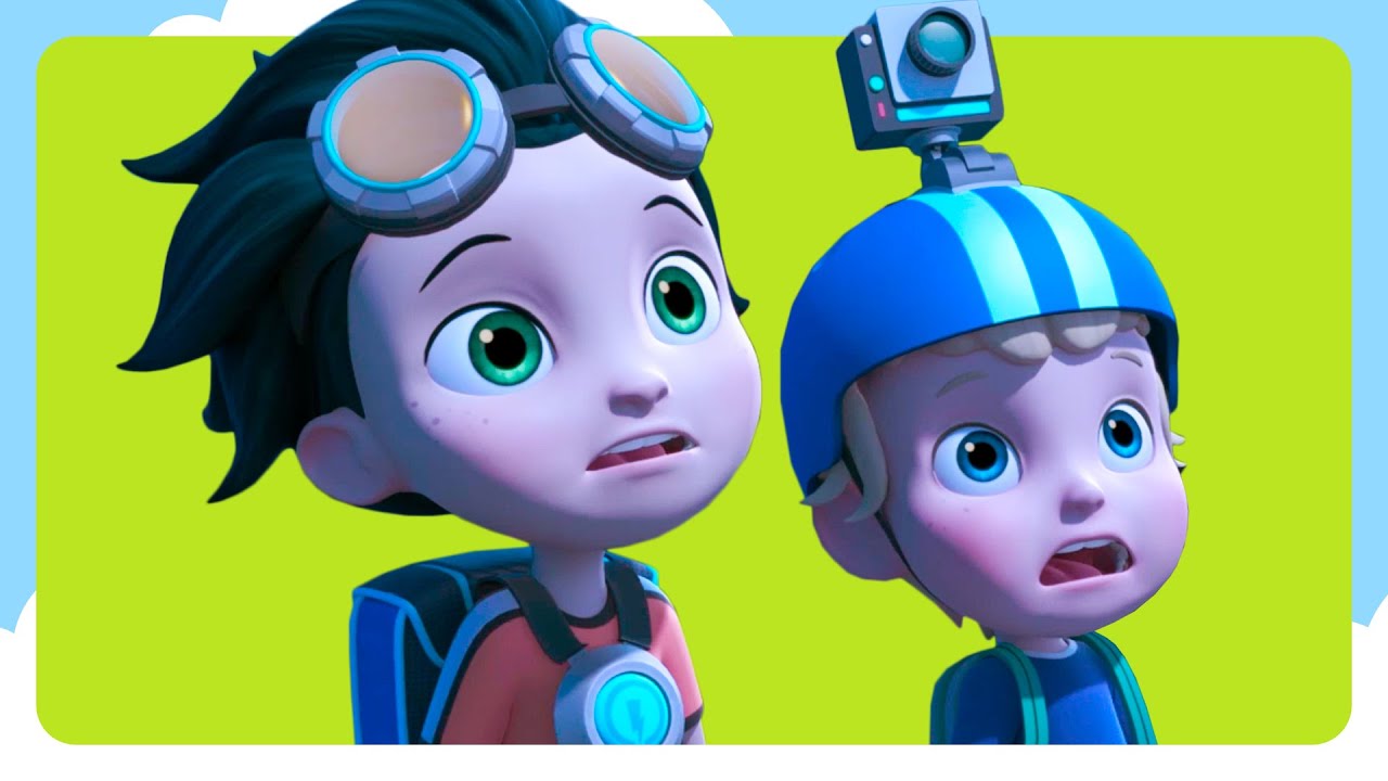 Rusty’s Spooky Adventure / Lost Bits | Cartoons for Kids | Rusty Rivets - YouTube