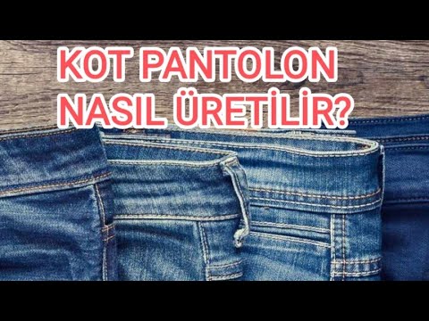 Kot Pantolon Dikimi/Denim jeans Made