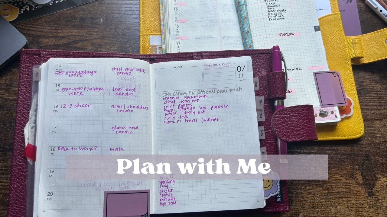 Weekly Planning | Daily Planning | Hobonichi Weeks | A6 Plans by Just ...