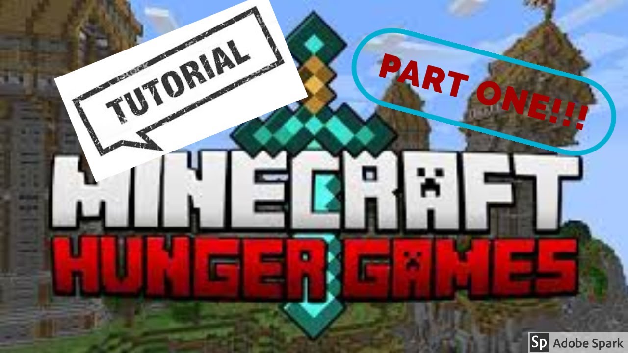 How To Make the Hunger Games in Minecraft Map Tutorial - YouTube