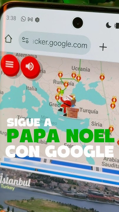 Sigue a Santa Claus o Papa Noel con #Google 🎄 #Navidad #merrychristmas #smartphone #celulares # ...