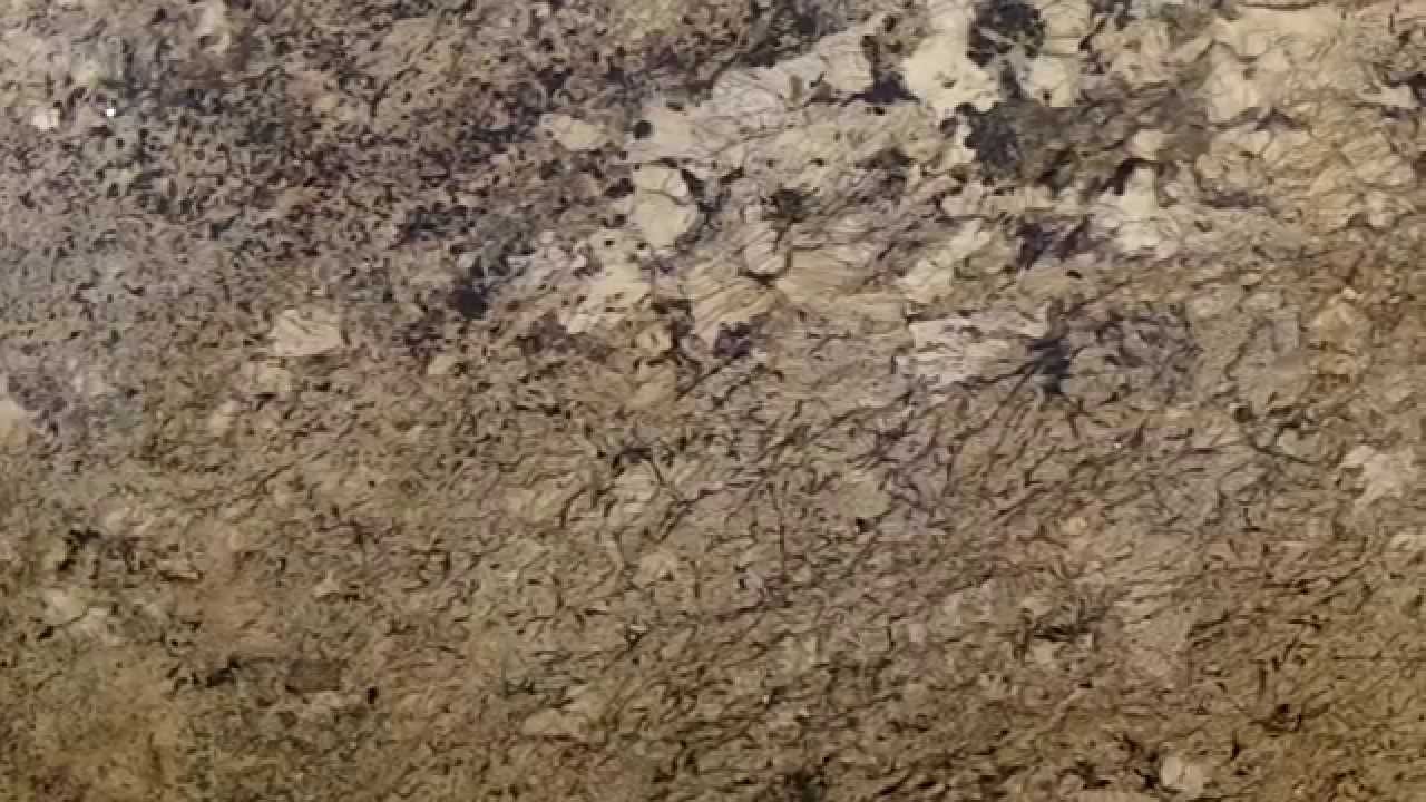 Brown Sunflower Granite Countertops - YouTube