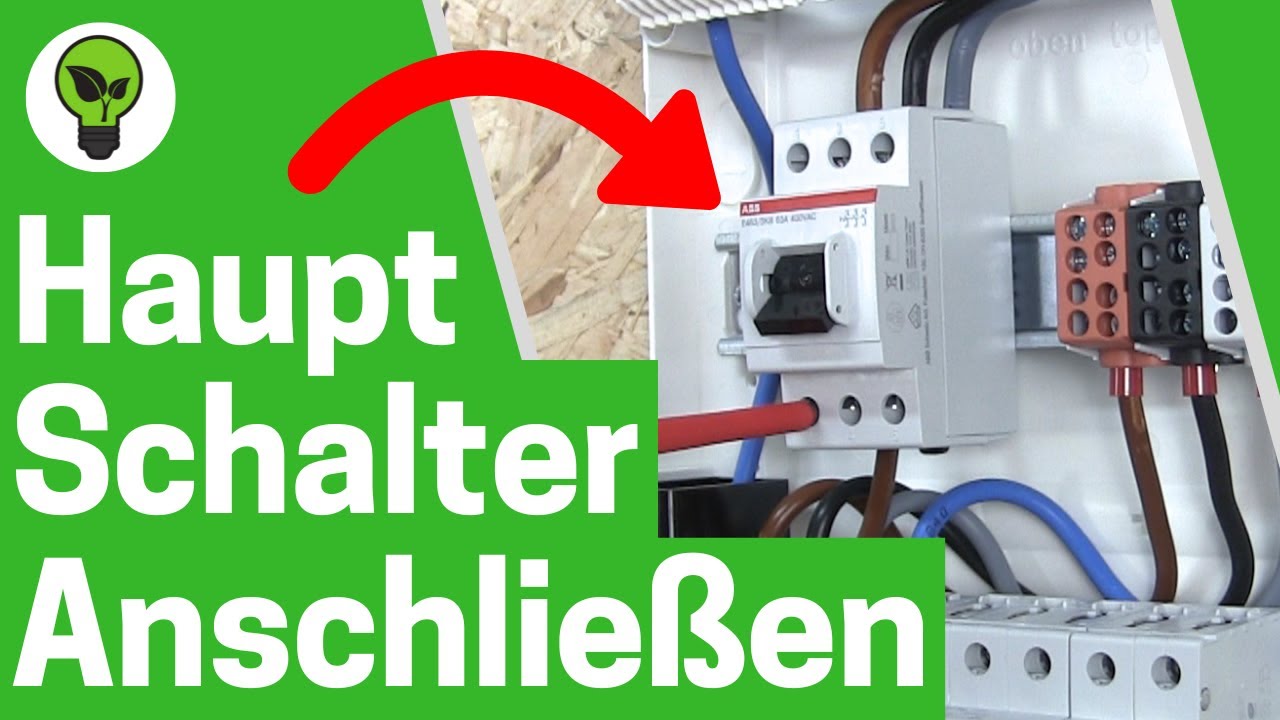 Hauptschalter 3 Polig Anschließen ULTIMATIVE ANLEITUNG: Wie 63A ...