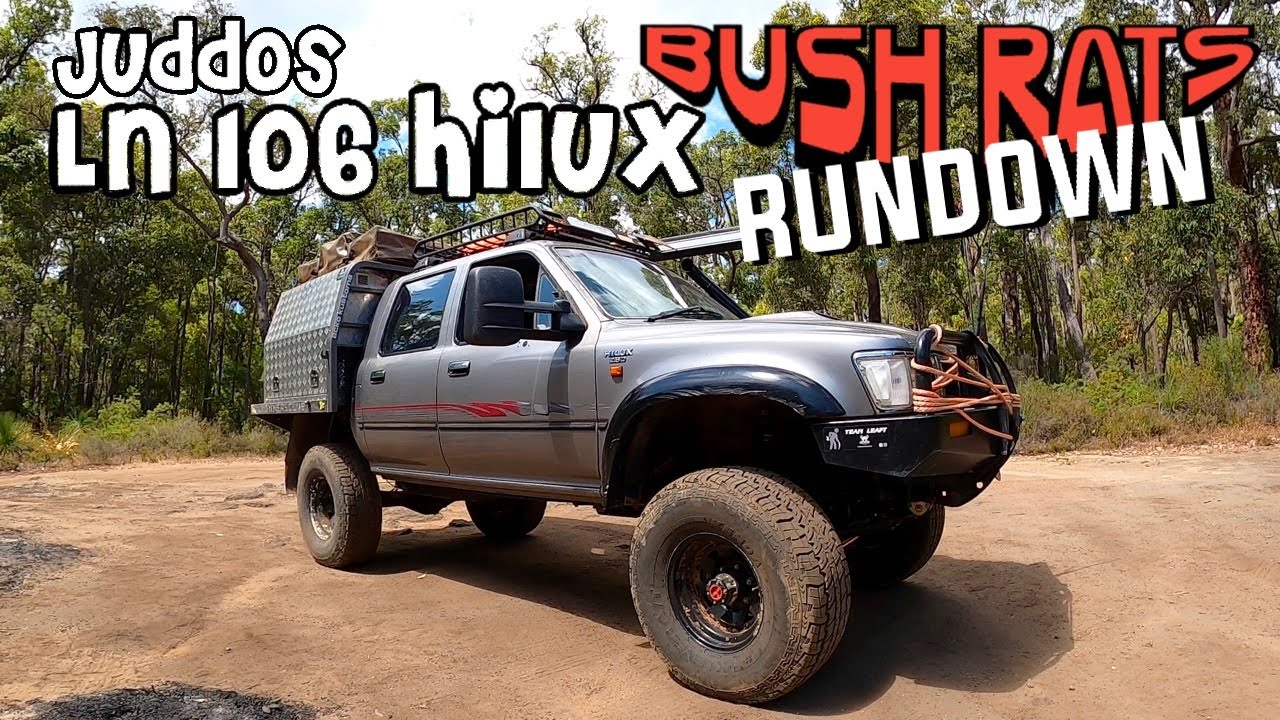 LN106 Hilux Rundown | Juddos TURBO Toyota Hilux - YouTube