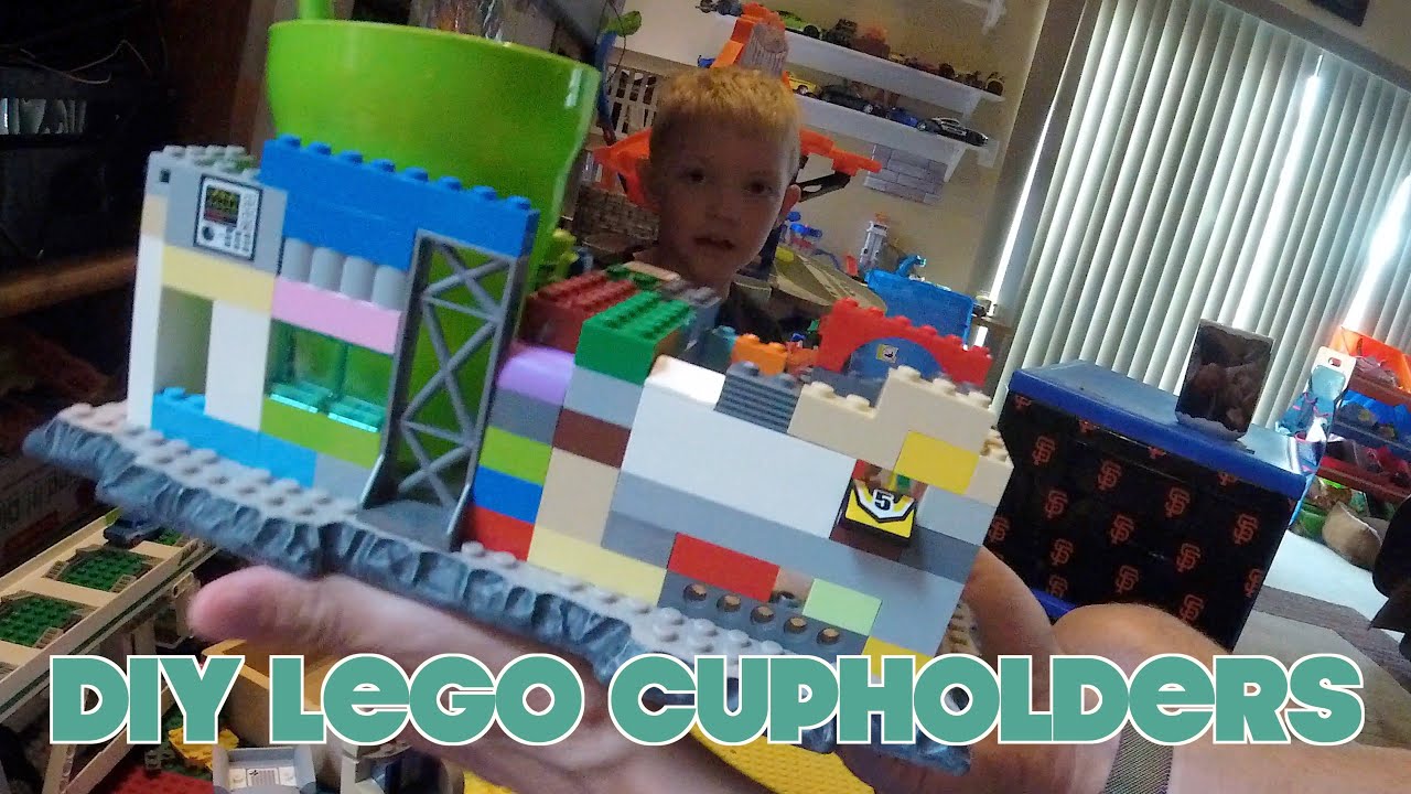 DIY Lego Cup Holders! - YouTube
