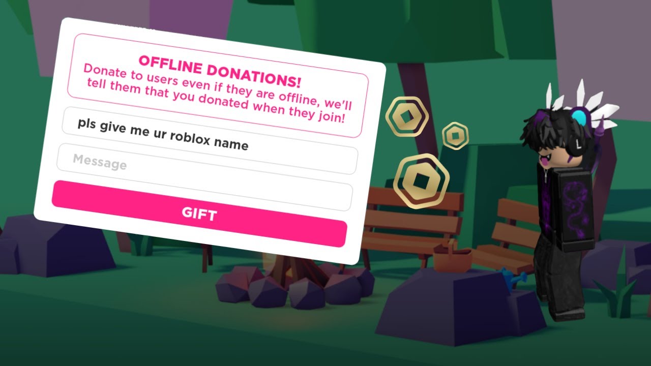 DONATING ROBUX | Pls Donate 🔇 LIVE - YouTube