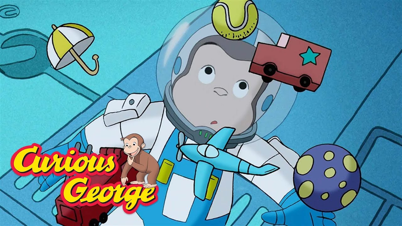 George Rides a Rocket 🐵 Curious George 🐵 Kids Cartoon 🐵 Kids Movies ...