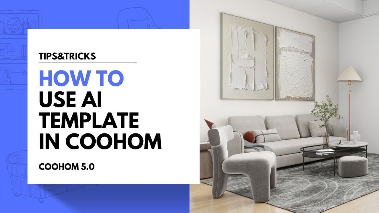 How to use ai template to complete the design in three steps? - YouTube