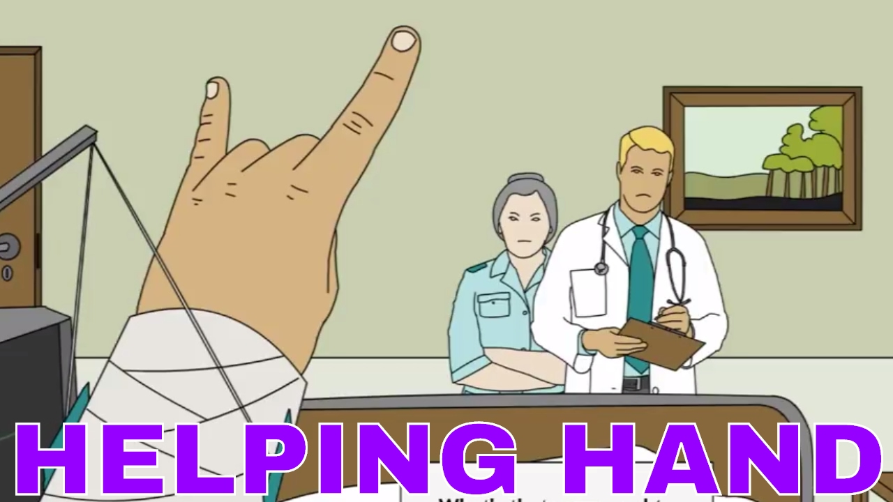 Let's Play Helping Hand Gameplay 🖕👌 🙏 💀 - Funny Free Indie Game - YouTube