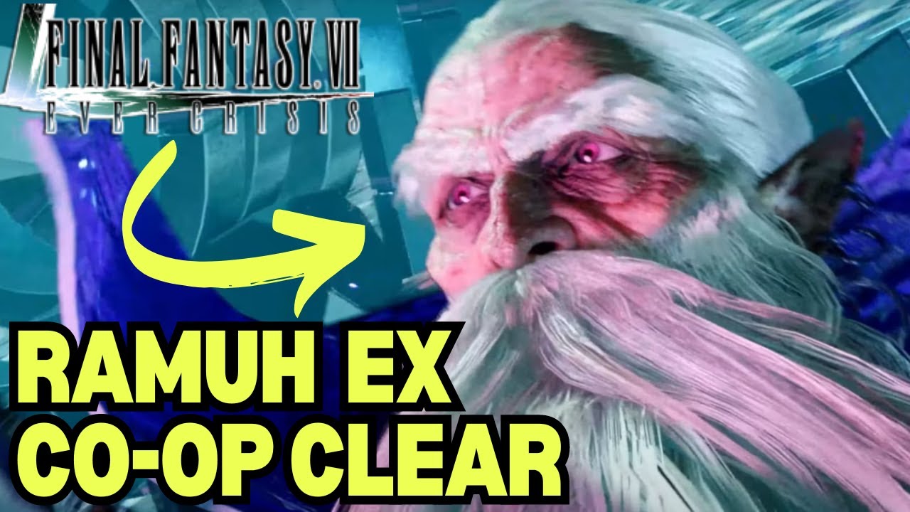 Ramuh EX Co-Op Clear w/ Guild! - FF7 Ever Crisis - YouTube