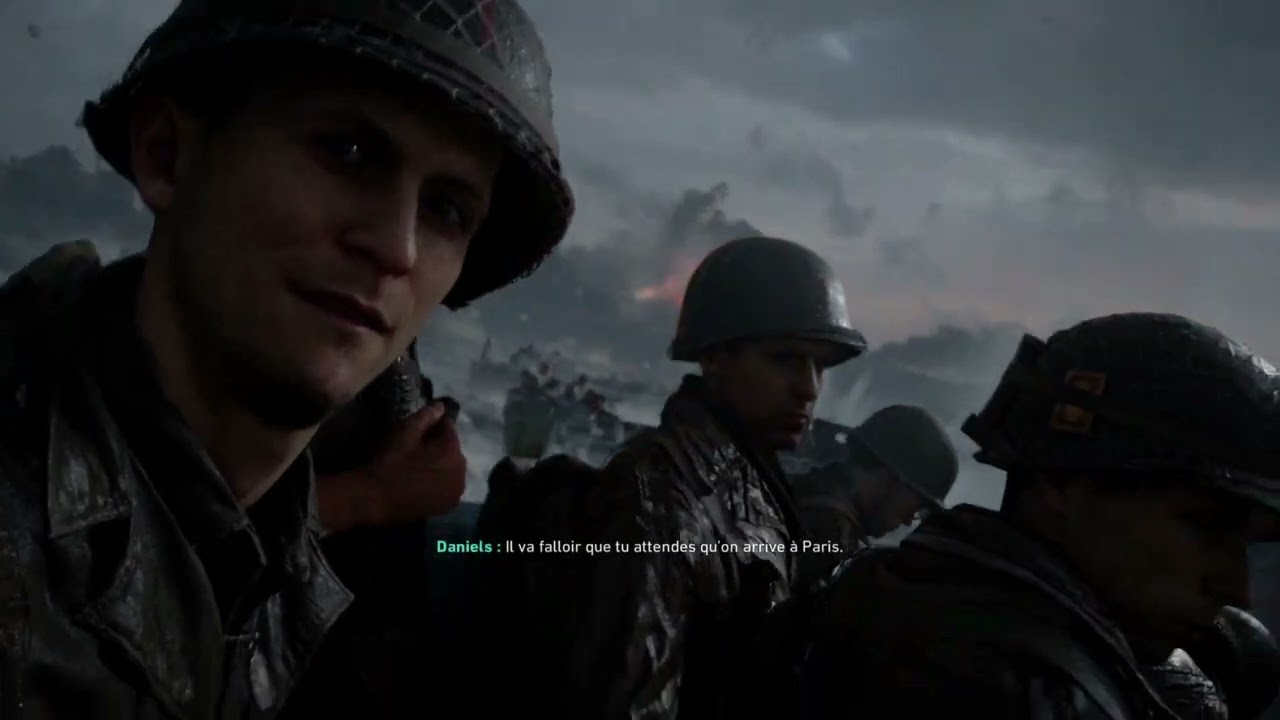 call of duty WW2 part 1الحرب العالمية الثانية الحلقة الاولى - YouTube
