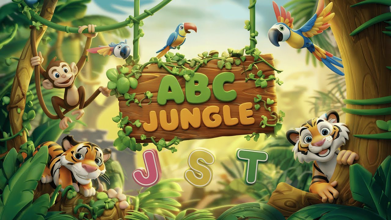ABC Kids Songs | Alphabet Jungle – Learn ABC with Animals! 🐘🦁 ...