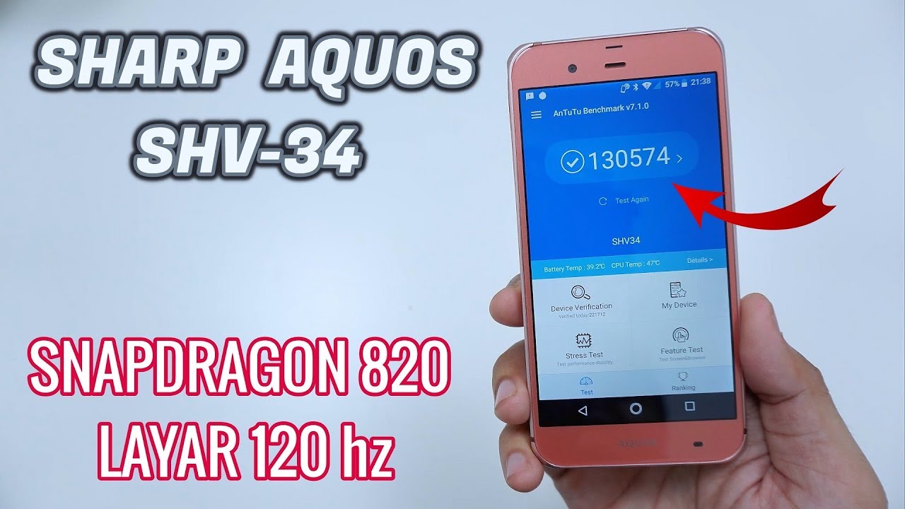 ASLI CUMA SEJUTA! : Sharp Aquos SHV34 - YouTube
