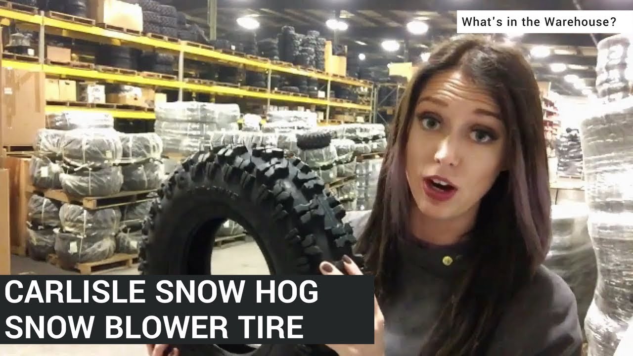 What's in the Warehouse: Carlisle Snow Hog Tire - YouTube